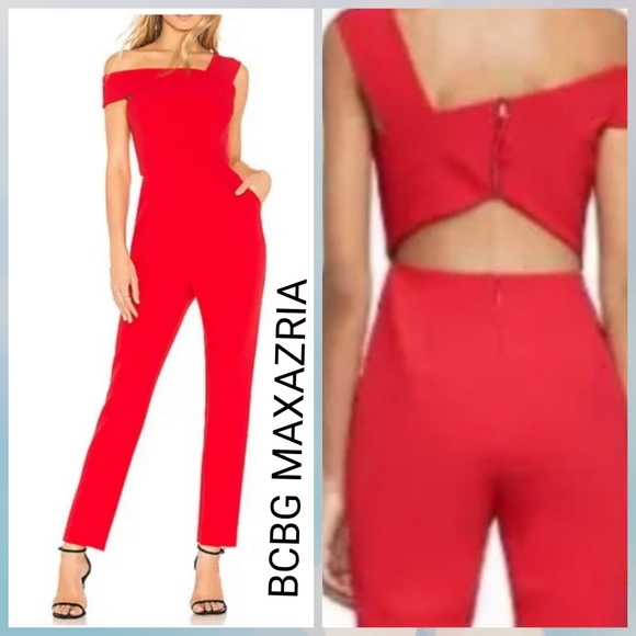 BCBGMaxAzria | Pants & Jumpsuits | Nwt Bcbgmaxazria Haida Off Shoulder ...